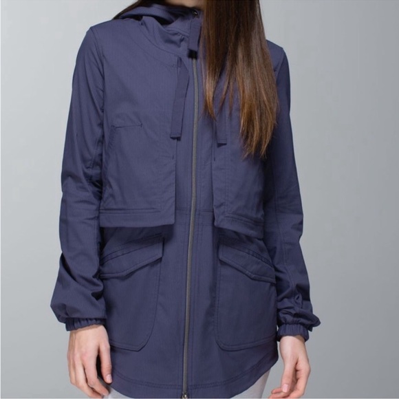 lululemon athletica | Jackets & Coats | Lululemon Yogi Anorak Cadet ...